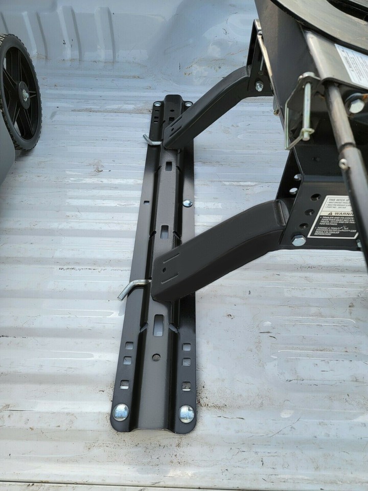 20K 5th Fifth Wheel Mounting Rail Kit Trailer Hitch Mount For Chevy ...