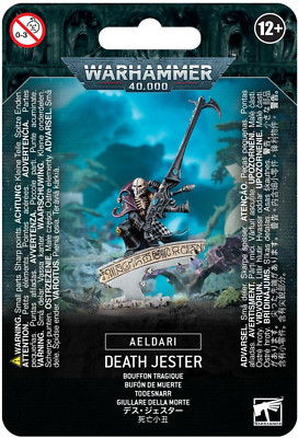 Warhammer 40K Craftworlds Eldar : Death jester • NIB 58-15 Aeldari ...