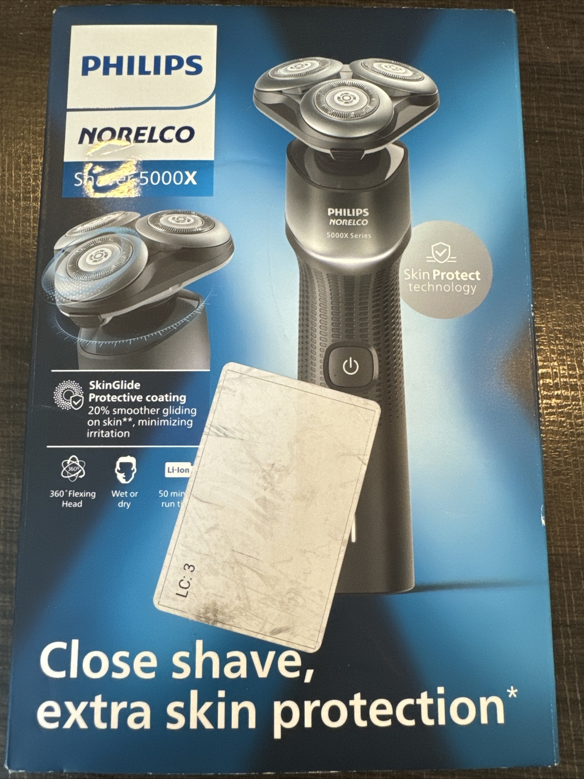 Philips Norelco 5000X X5006/85 Rechargeable Men's Facial Shaver Black ...