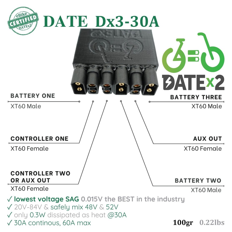 DATEx2 - DATE Dx2 dual batteries equalizer, parallel battery balancer ...