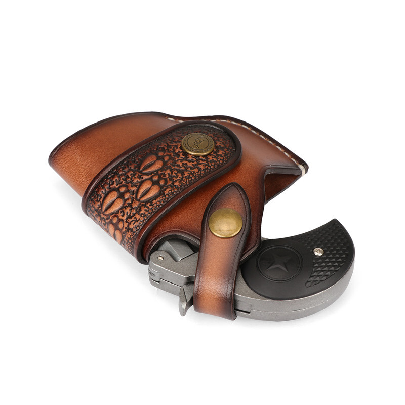 TOURBON Leather Pocket Holster Fit .22 NAA /.38 Derringer Barrel ...