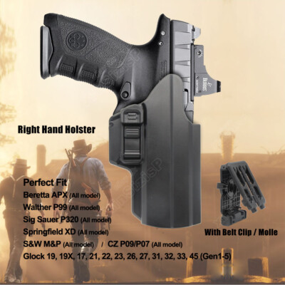IPSC Holster For Tisas Zigana PX-9 P320 X-VTAC BRG9 Elite XD Compact ...