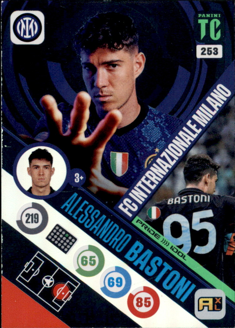 Panini Top Class 2022 Trading Card 253 - Alessandro Bastoni - Teams ...