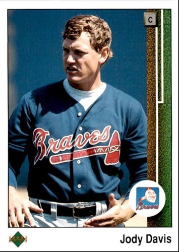 1989 Upper Deck Jody Davis Atlanta Braves #795 | eBay