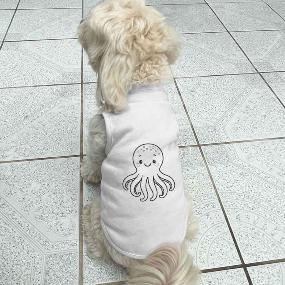 'Cute Octopus' Pet Dog / Cat T-Shirt (PT056859) | eBay UK