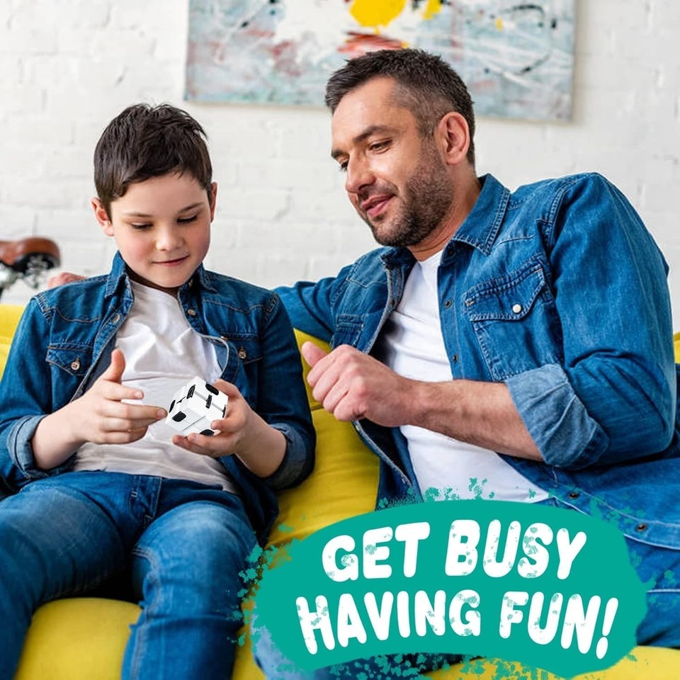 Cute Infinity Fidget Puzzle Cube - Perfect for Anxiety Relief & Fun ...