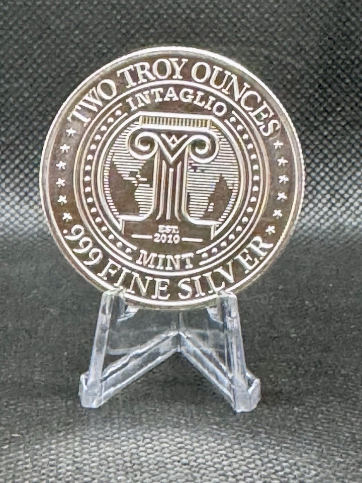 2 oz .999 Fine Silver Bigfoot Round – Intaglio Mint – BU | eBay