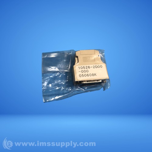 3M 10326 Color Tan 10526-2D00-000 D-Shaped Connector FNFP | eBay