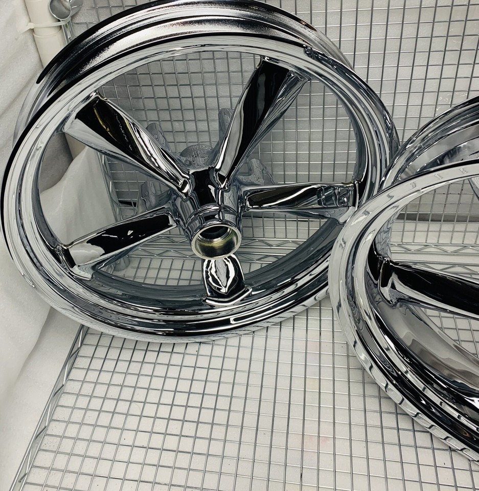 Harley Dyna Switchback 2012 -16 Chrome FLD Rims OEM MAG Wheels EXCHANGE ...