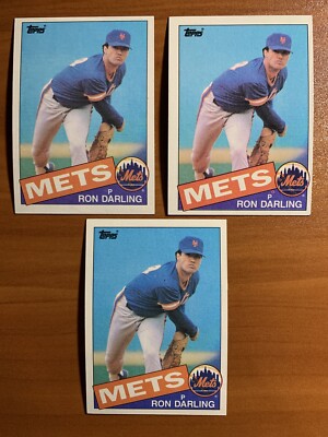 1985 Topps Ron Darling Rookie RC #415 Lot Of 3 | eBay