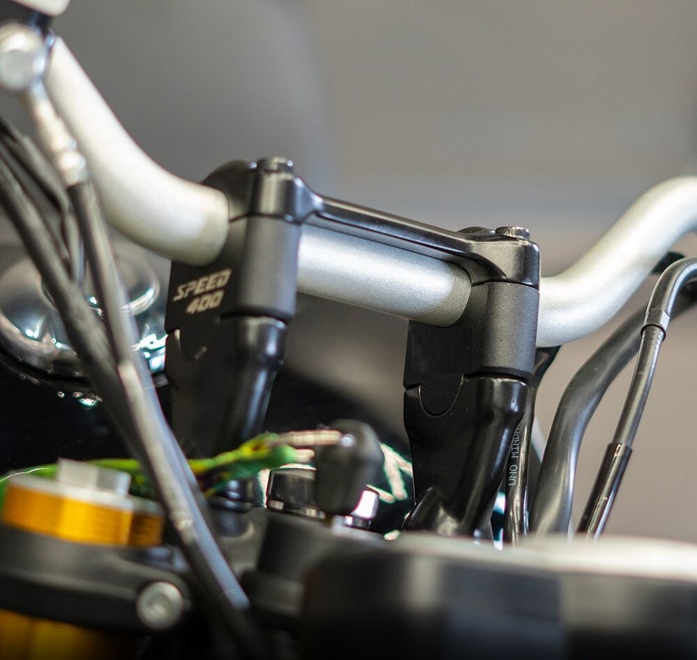 Vertical Handle Risers for TRIUMPH SPEED 400 | eBay