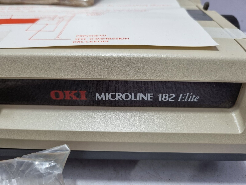 OKI Microline 182 Dot Matrix Printer GE5250M | eBay