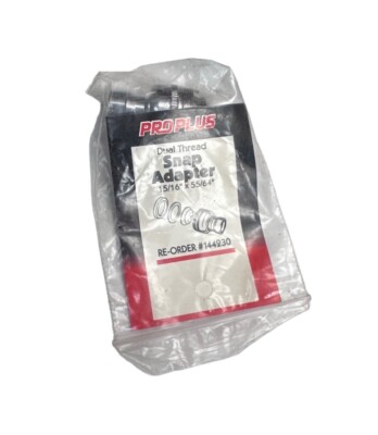 PROPLUS 144230 Dual Thread Snap Adapter 15/16" x 55/64" **SALE** | eBay