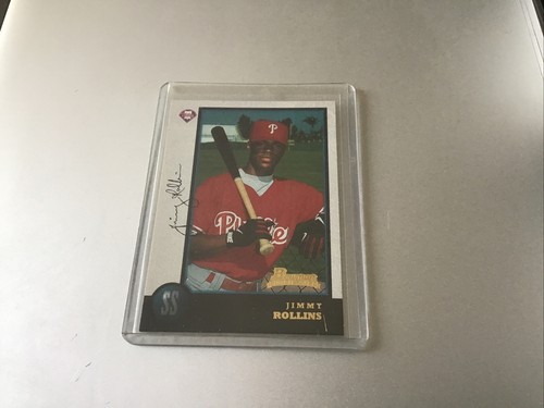 💥Jimmy Rollins💥1998 Bowman #181💥MLB ROOKIE CARD💥Phillies AS SS💥 | eBay