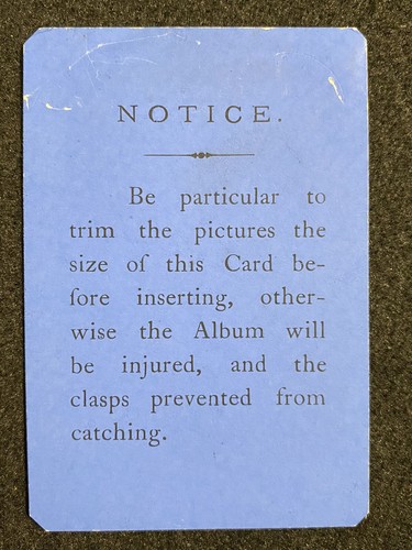 Civil War Era Album Trim Card Antique CDV Photo | eBay