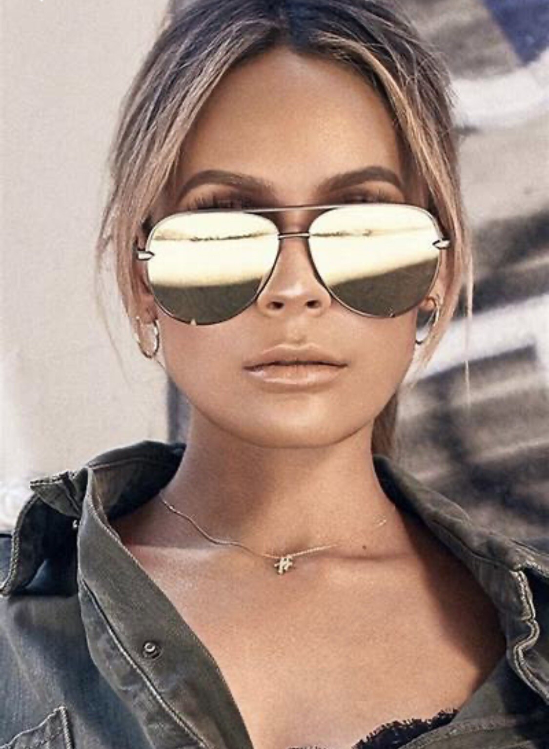 Quay X Desi High Key Sunglasses Gem
