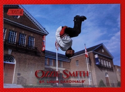 2019 Topps Stadium Club Red Foil Ozzie Smith #276 -The Flip- 10+ Items ...