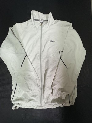 Umbro White Nylon Jacket | eBay Australia