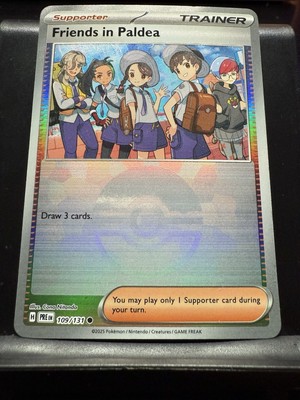 Friends in Paldea - Pokeball Reverse Holo - 109/131 - NM | eBay