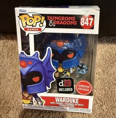 Funko Pop! Dungeons & Dragons #847 Warduke GameStop Exclusive Vinyl ...