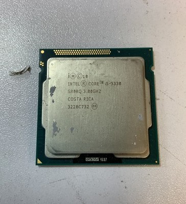 Intel Core i5-3330 3rd Gen. 3.0GHZ 4-Core 6M Cache CPU Processor "M5B ...