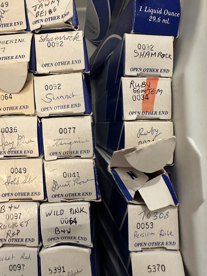 Over 90 ARTEX Liquid Embroidery Paint Roll On Decorator Tubes So Many ...