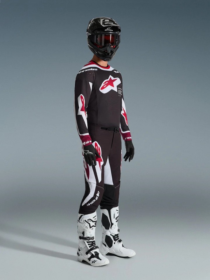 NEW ALPINESTARS 2026 SUPERTECH AFD VISTA RACE KIT SUIT BLACK RED WHITE ...
