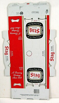 Old Stag Beer Stag Brewery Since 1851 6/12oz Bottle Package Belleville ...