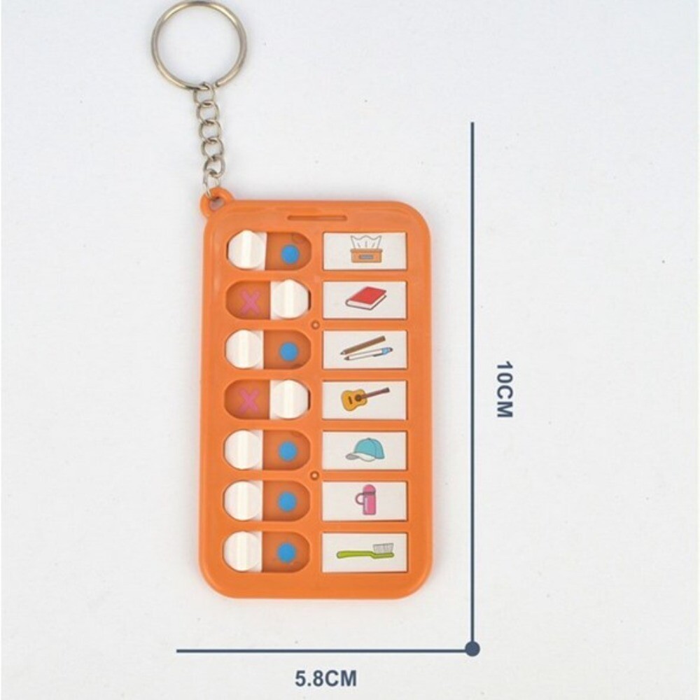 Pendant Self-discipline Punch Card Device Plastic Kids Gift | eBay