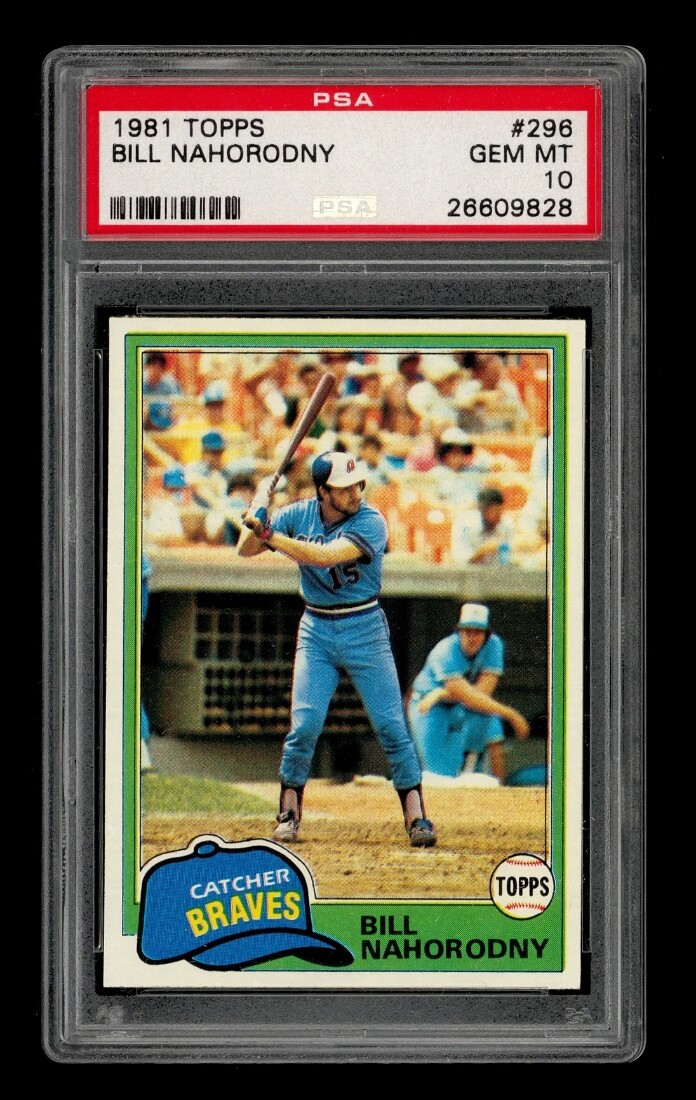 1981 Topps Set-Break #296 Bill Nahorodny PSA 10 GEM MINT | eBay