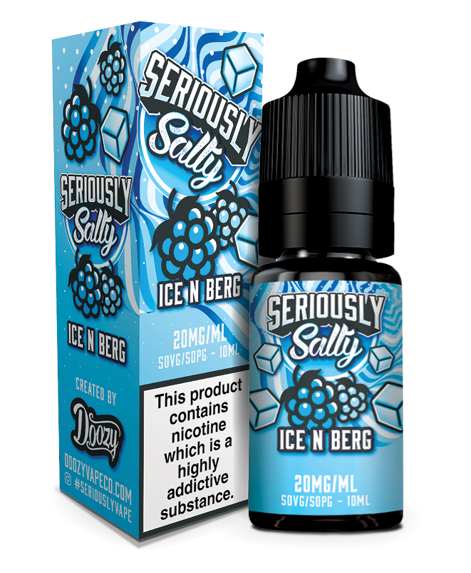 DOOZY Vape Juice Temptations 10ml nic salt salts shot E liquid 5MG 10MG ...