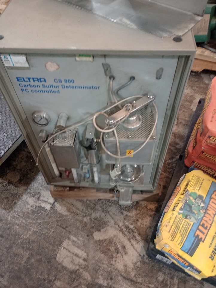 Eltra CS 2000 Carbon/Sulfur Determinator PC Controlled FOR PARTS NO ...