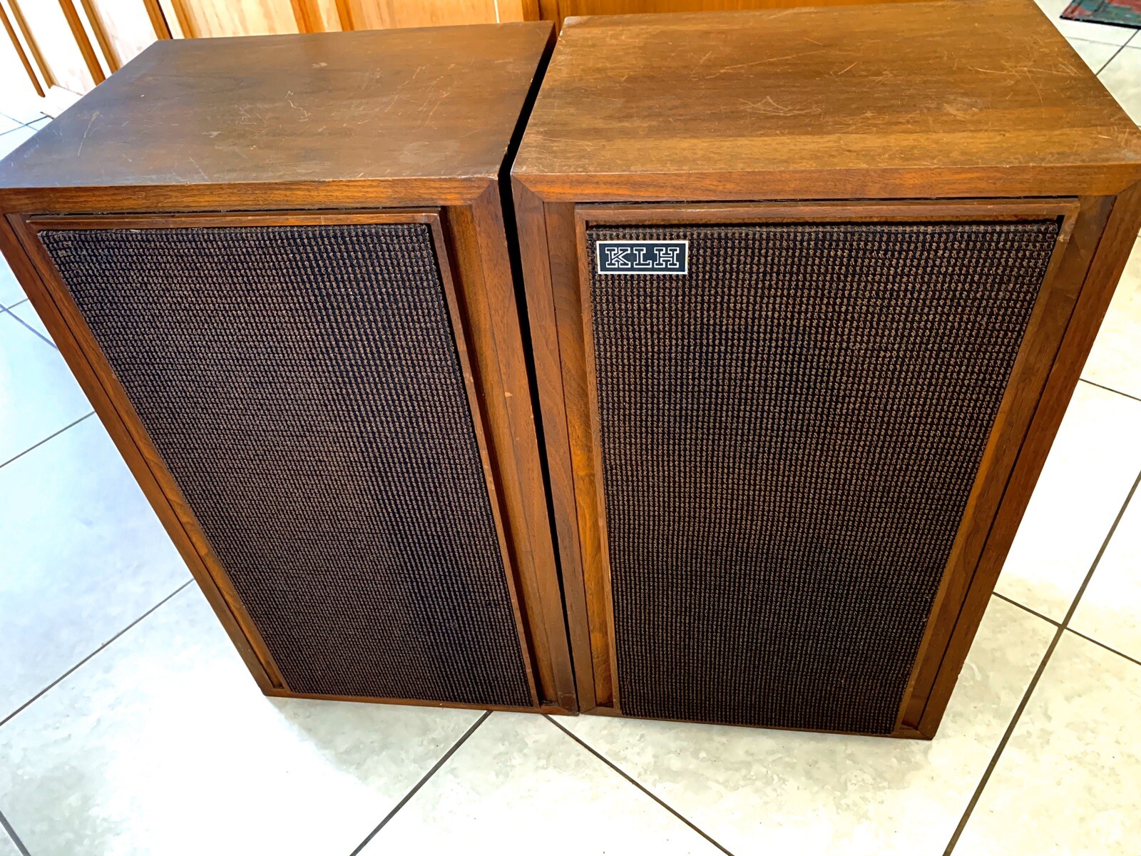 Klh Model 23 Speakers Vintage Hifi Local Pickup Only | eBay