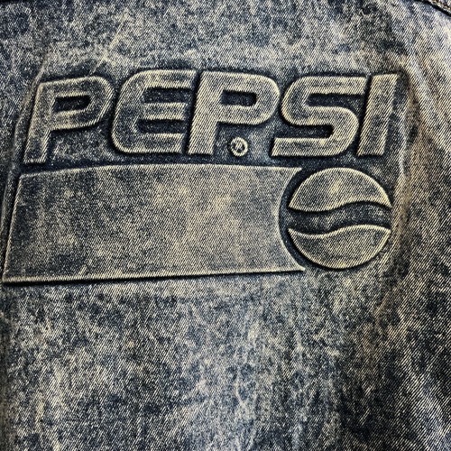 80's Vintage TYCA Embossed COTTON Button-Front DENIM Jean JACKET XL | eBay