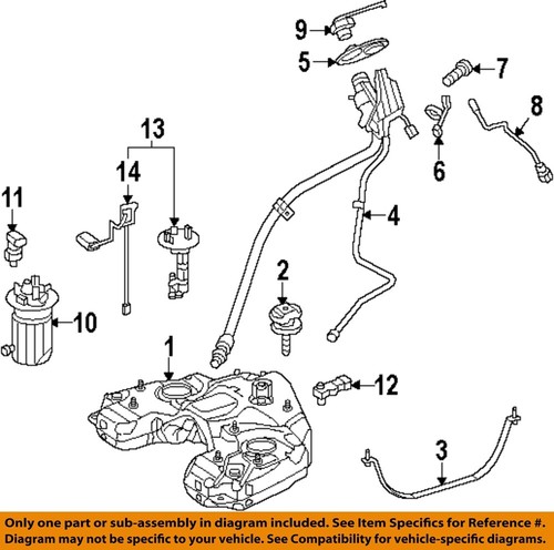 MERCEDES OEM 12-18 GLE350 Fuel System Components-Fuel Pump Assy ...