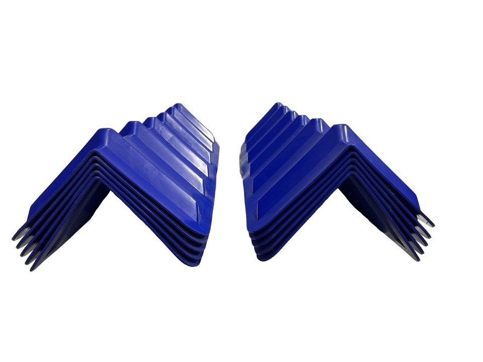 Blue V Shaped Corner Protectors For Cargo Loads - 8" x 36" (10 Pack ...