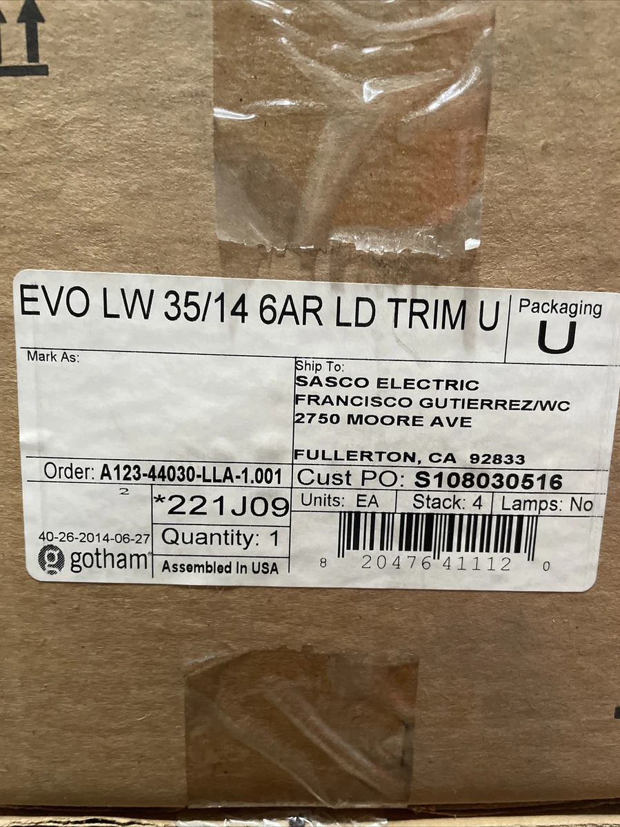 Gotham Lighting Evo 41 14 | Shelly Lighting