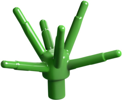 LEGO 19119 GREEN Plant Flower Stem with Bar and 6 Stems | eBay