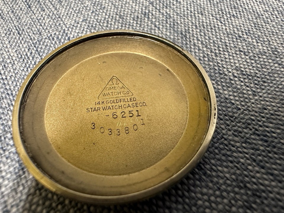 Vintage Omega Men's Cal 344 Small Second 14k Gold Filled 32mm Watch | eBay