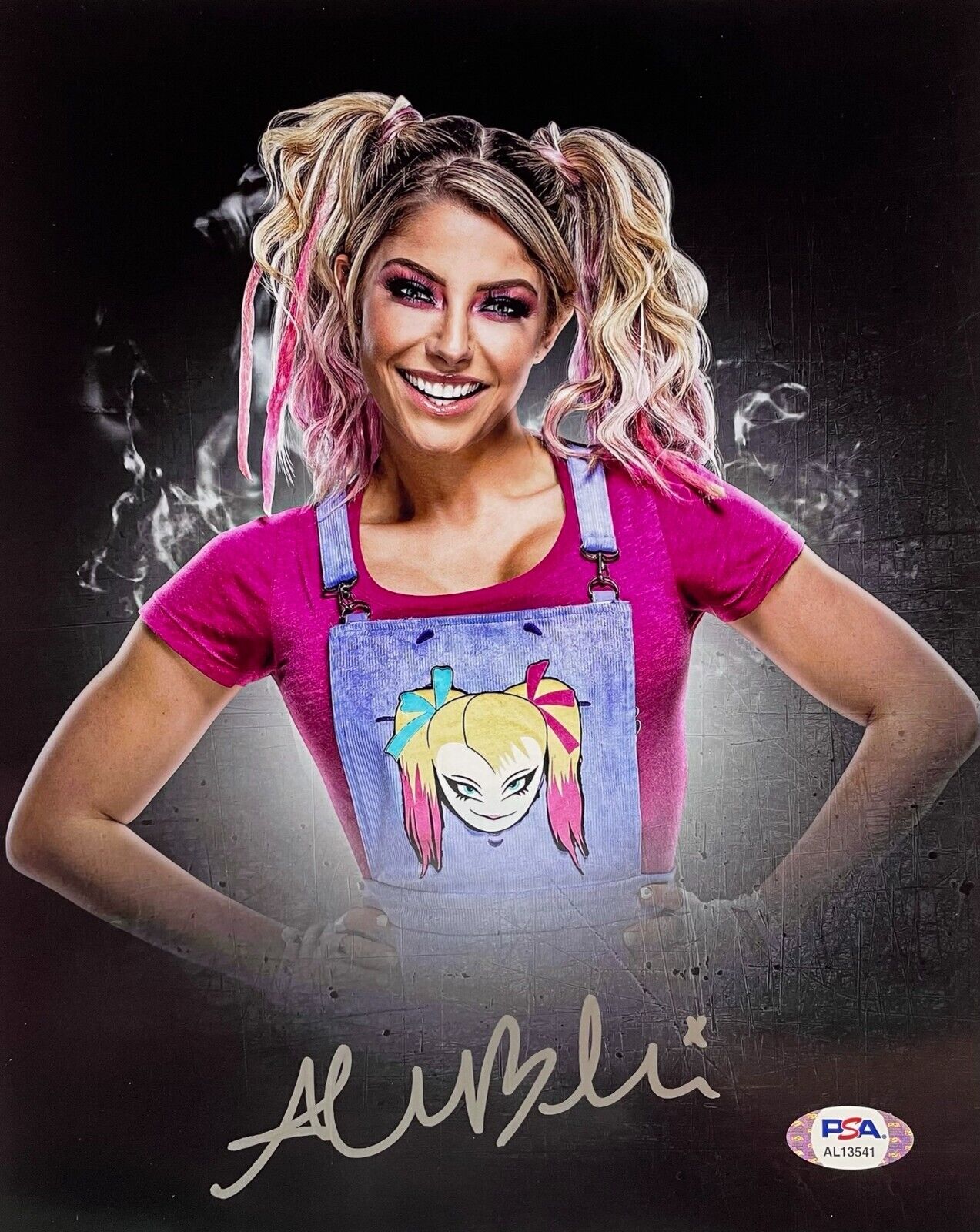 Alexa Bliss Autographed Signed Autograph 8x10 Photo Wwe Wrestling Team