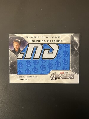 Marvel Black Diamond Polished Patches PP-AV6 Jeremy Renner as Hawkeye ...