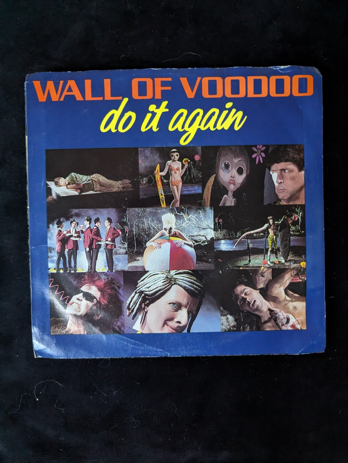Vintage Wall Of Voodoo 45 record vinyl with cover Do it Again | eBay