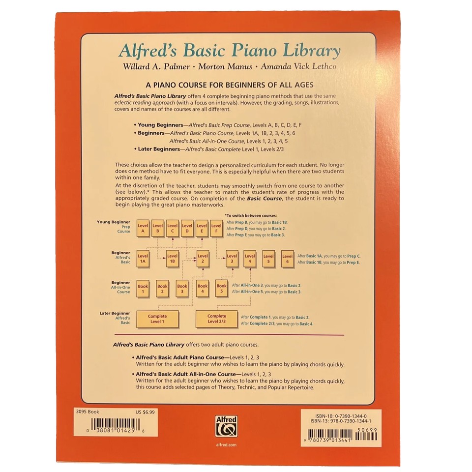 Alfred's Basic Piano Library: Alfred's Basic Piano Prep Course Solo ...