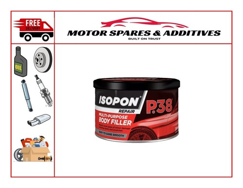 Davids Isopon P38 250ml Easy Sand Car Body Filler Bodywork Dents ...