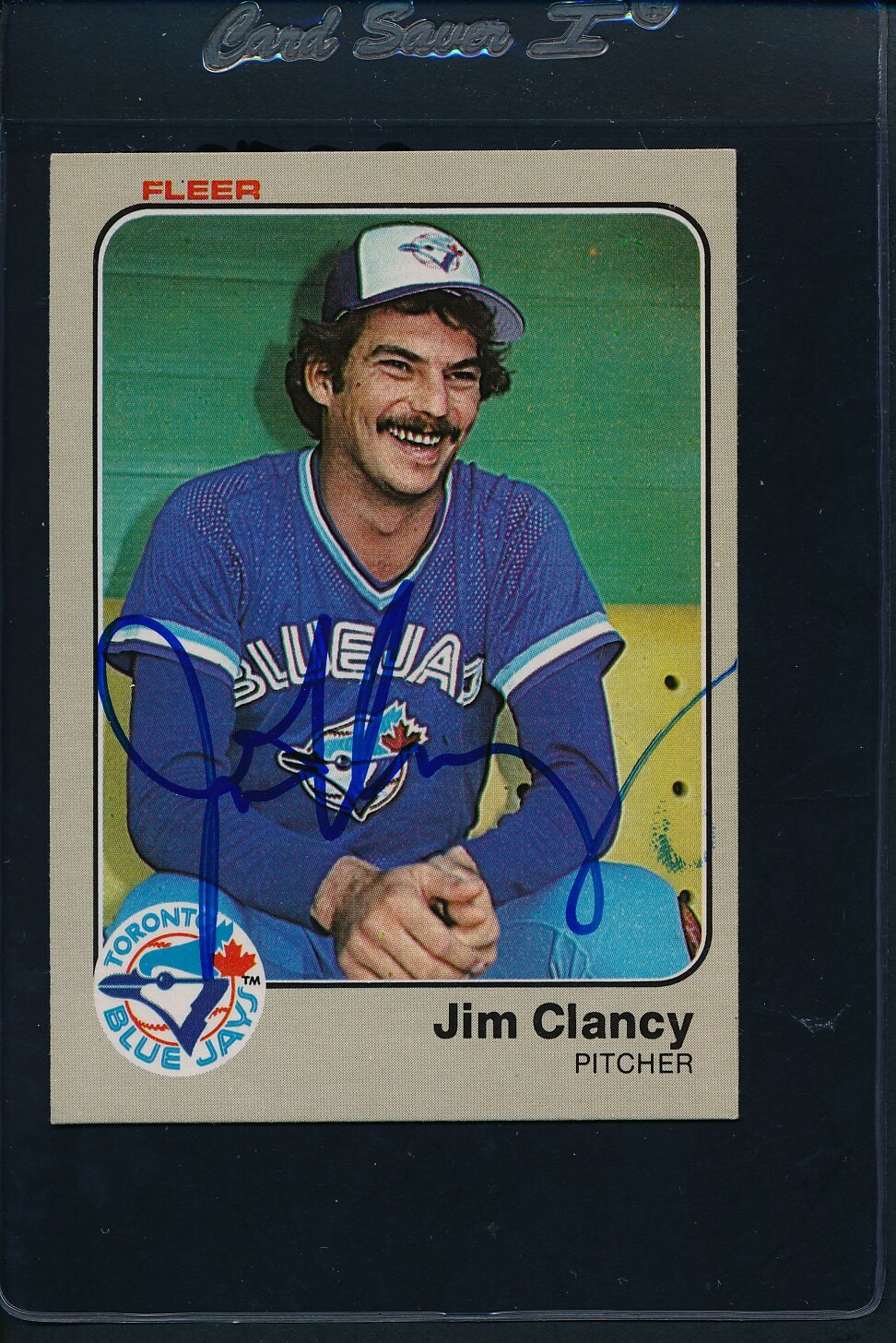 1983 Fleer #426 Jim Clancy Blue Jays Signed Auto *27897 | eBay