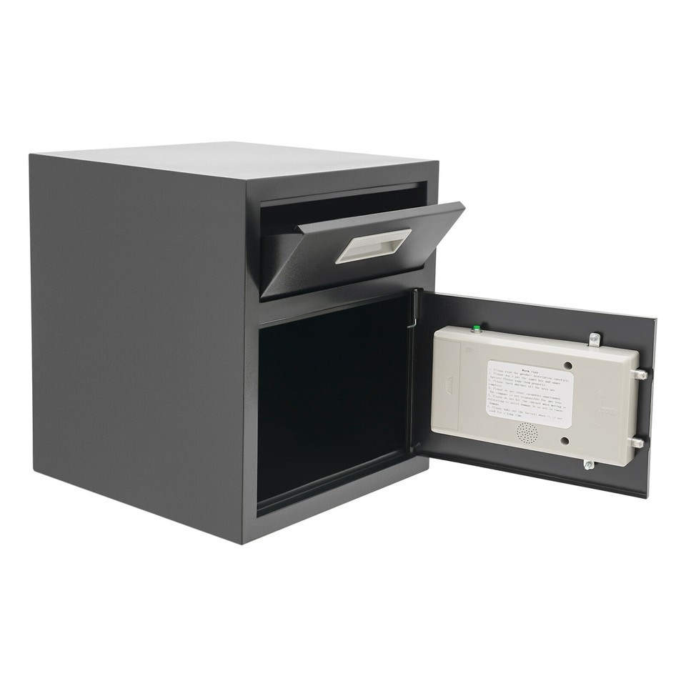 0.64ft3 Drop Box for Money&Mail Drop Slot Safe Cash Depository Safe ...