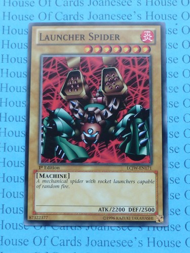 Launcher Spider LCJW-EN171 Yu-Gi-Oh Card 1st Edition New | eBay