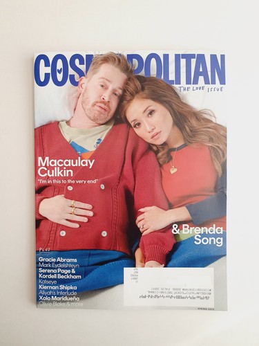 Cosmopolitan Magazine Spring, 2025 Macaulay Culkin & Brenda Song The ...