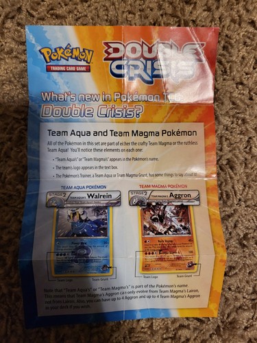 Pokemon Cards Double Crisis Full Complete 34 Pieces EN 2015 | eBay