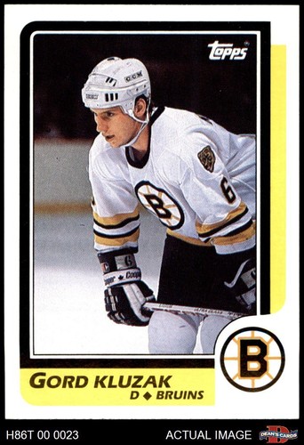 1986 Topps #54 Gord Kluzak Bruins 8.5 - NM/MT+ | eBay